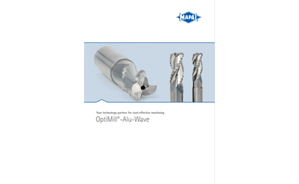 【加工時間の削減】マパール最大18リットル/分の材料除去率を達成アルミ荒加工用エンドミル OptiMill-Alu-Wave | 論文 | DMG MORI
